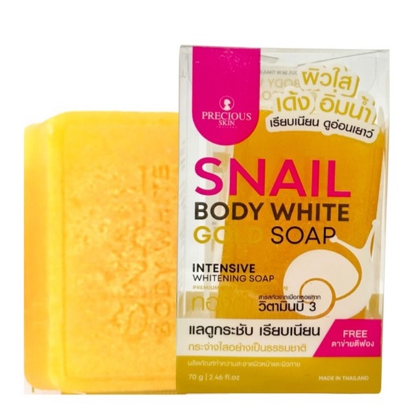 Precious Skin Thailand | Bath & Body | Snail Body White Gold Soap By ...